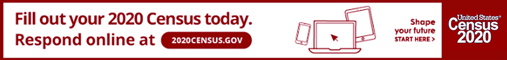 Census 2020 - Fill out online today.